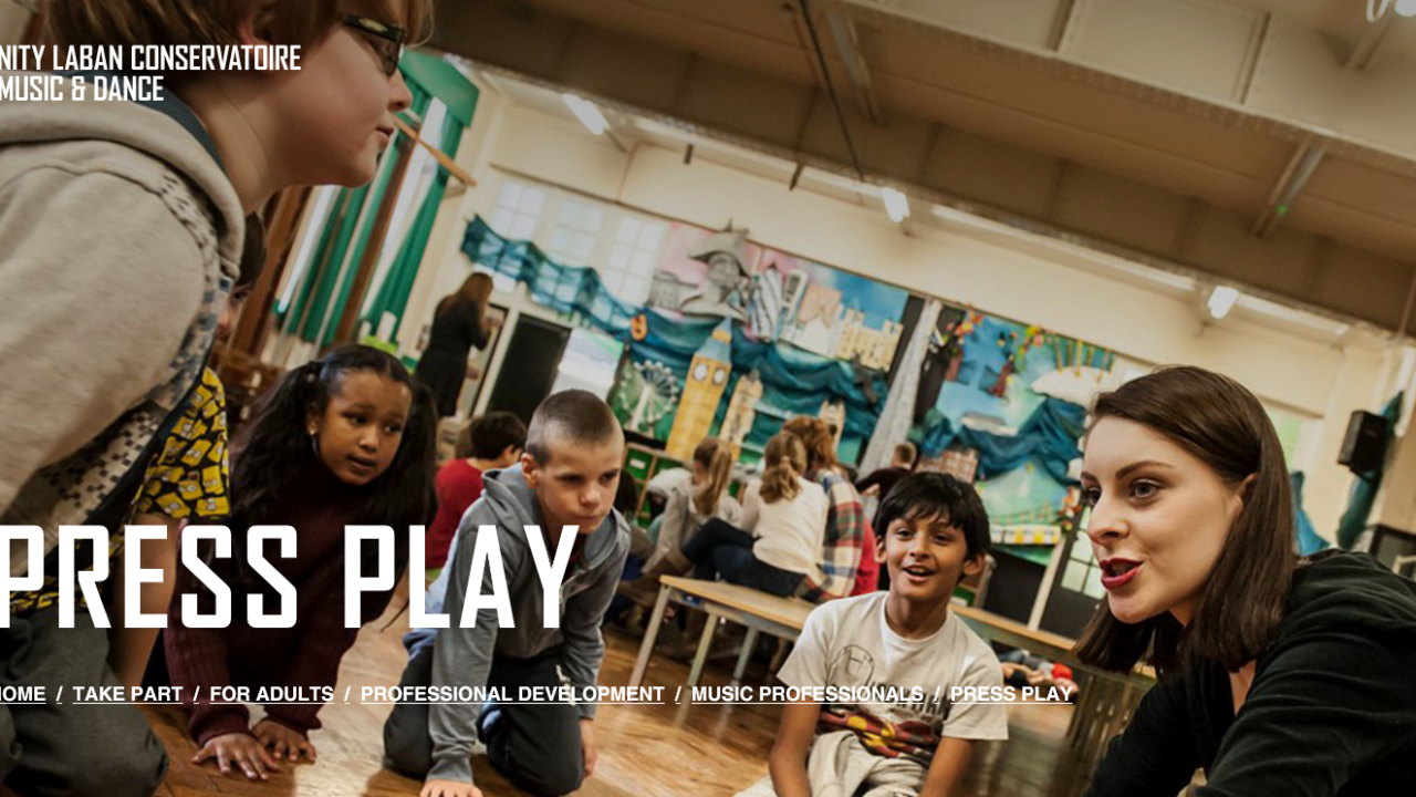 Trinity Laban Conservatoire Webinars | Wolverhampton Music Service